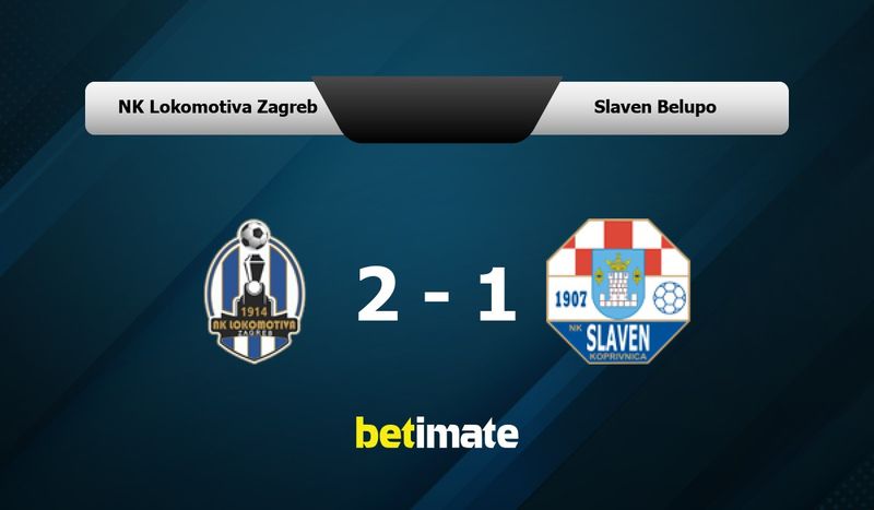 NK Lokomotiva Zagreb vs Slaven Belupo Prediction, Odds & Betting Tips ...
