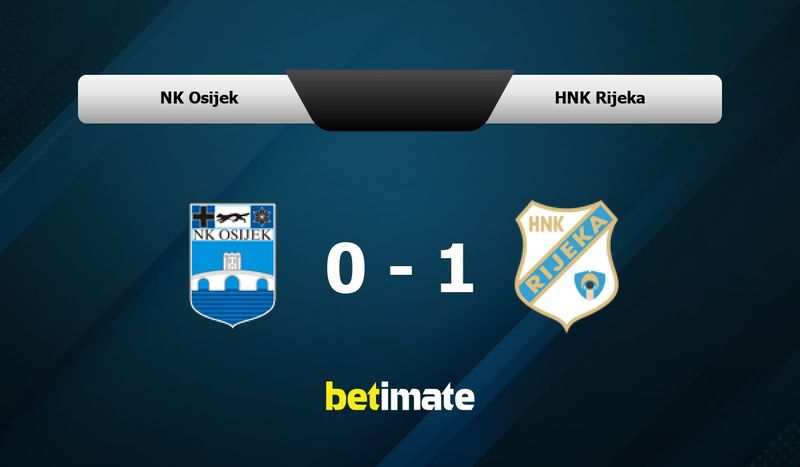 NK Osijek vs HNK Rijeka Prediction, Odds & Betting Tips 02/01/2026