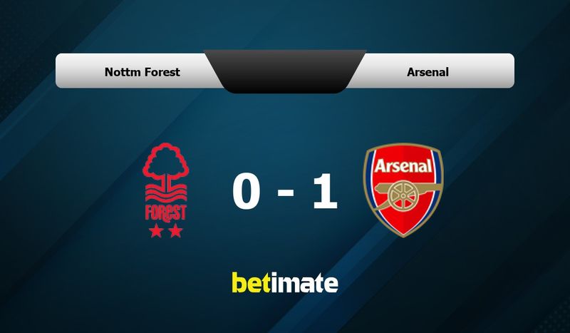 Nottm Forest vs Arsenal Prediction, Odds & Betting Tips 01/17/2026