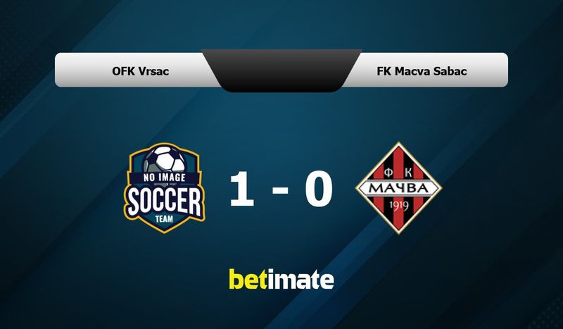 OFK Vrsac vs FK Macva Sabac Prediction, Odds & Betting Tips 11/17/2025