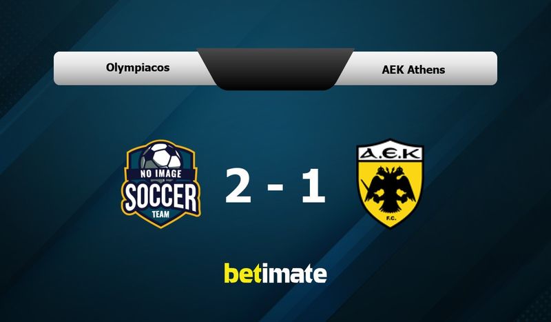 Olympiakos vs AEK Ateny Prognoza, kursy i typy bukmacherskie 26.10.2025
