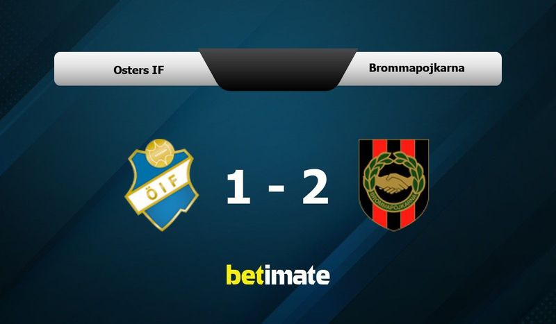 Osters IF vs Brommapojkarna Prediction, Odds & Betting Tips 08/10/2025