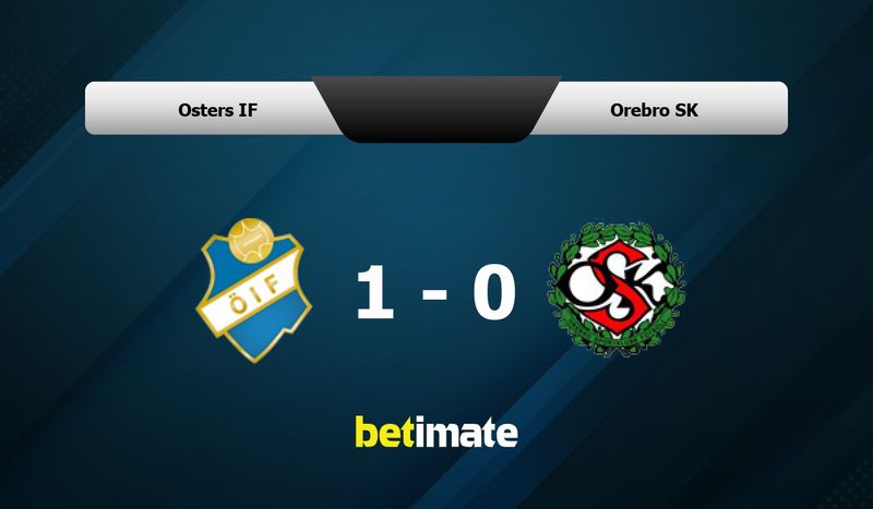 Osters IF vs Orebro SK Prediction, Odds & Betting Tips 02/21/2026