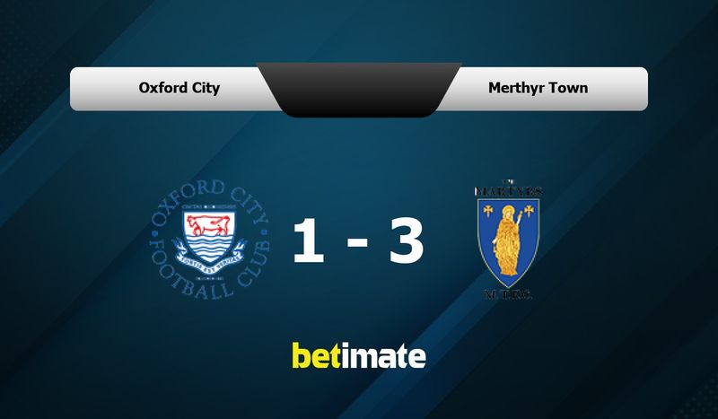 Oxford City vs Merthyr Town Prediction, Odds & Betting Tips 12/26/2025