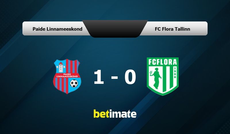 Paide Linnameeskond vs FC Flora Tallinn Prediction, Odds & Betting Tips ...