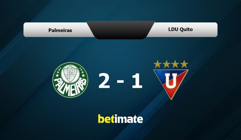 Palmeiras vs LDU Quito Prediction, Odds & Betting Tips 10/31/2025