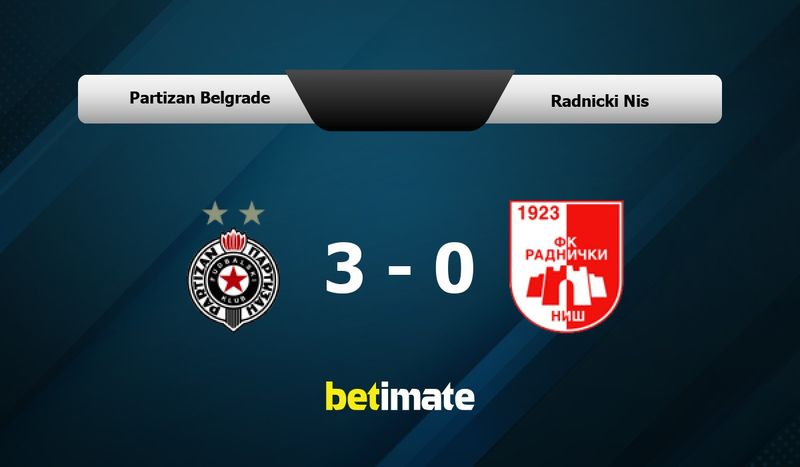 Partizan Belgrade vs Radnicki Nis Prediction, Odds & Betting Tips 01/31 ...
