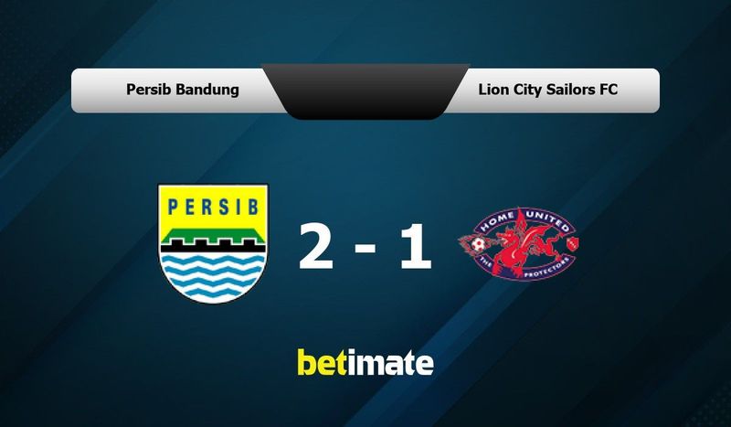 Persib Bandung vs Lion City Sailors FC Prediction, Odds & Betting Tips ...