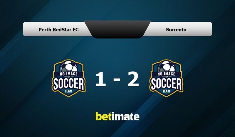Perth RedStar FC vs Sorrento Prediction, Odds & Betting Tips 08/23/2025