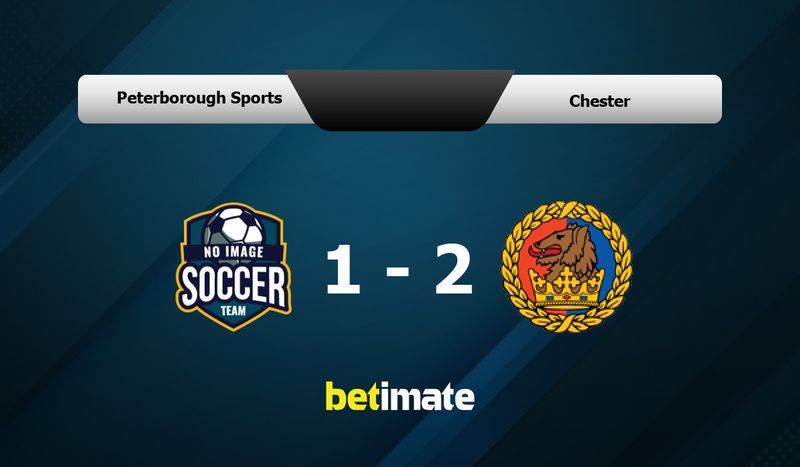 Peterborough Sports vs Chester Prediction, Odds & Betting Tips 01/24/2026