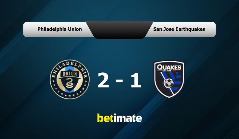 Philadelphia Union vs San Jose Earthquakes Prediction, Odds & Betting ...