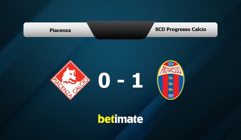 Piacenza 대 SCD Progresso Calcio 예측, 확률 및 베팅 팁 2025-10-08