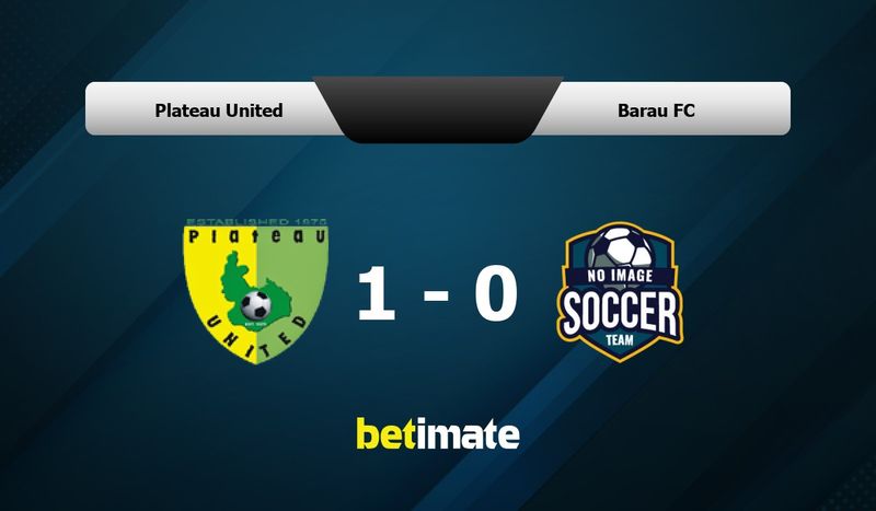Plateau United vs Barau FC Prediction, Odds & Betting Tips 10/12/2025