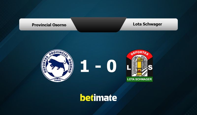 Provincial Osorno vs Lota Schwager Prediction, Odds & Betting Tips 05 ...