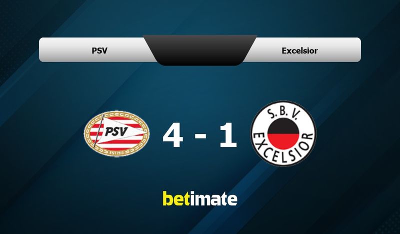 PSV vs Excelsior Prediction, Odds & Betting Tips 01/10/2026