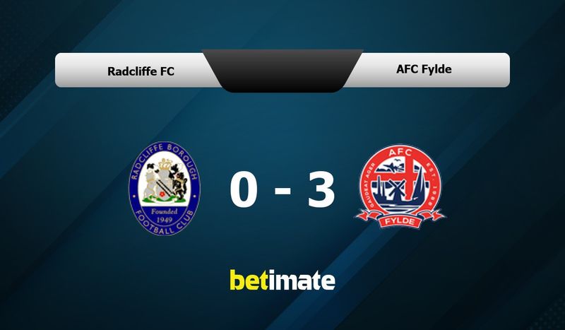 Radcliffe FC vs AFC Fylde Prediction, Odds & Betting Tips 12/30/2025