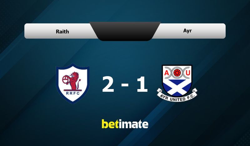 Raith vs Ayr Prediction, Odds & Betting Tips 03/27/2026