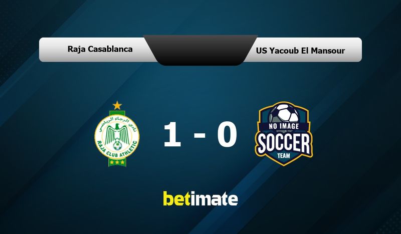 Raja Casablanca vs US Yacoub El Mansour Prediction, Odds & Betting Tips ...
