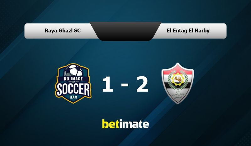 Raya Ghazl SC vs El Entag El Harby Prediction, Odds & Betting Tips 01 ...