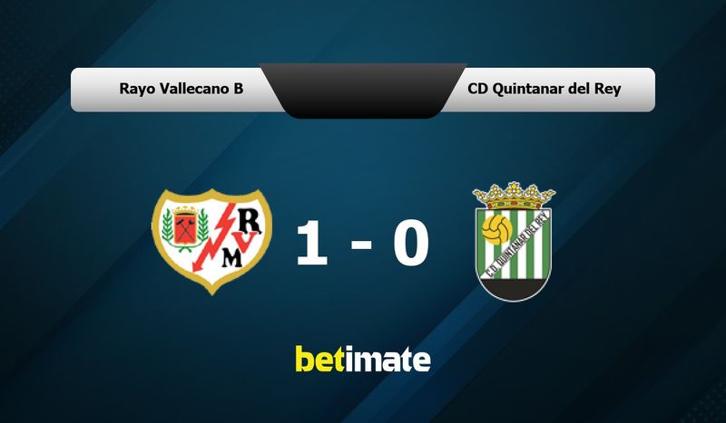 Rayo Vallecano B vs CD Quintanar del Rey 预测、赔率和投注技巧 11/09/2025