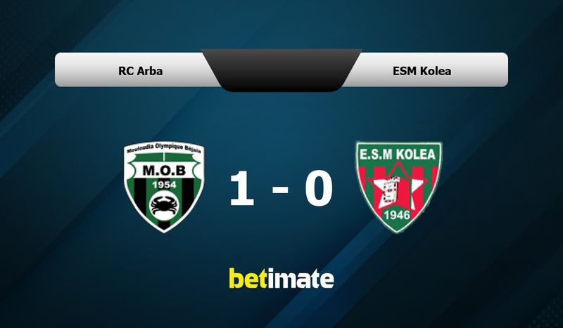 RC Arba vs ESM Kolea Prediction, Odds & Betting Tips 01/17/2026