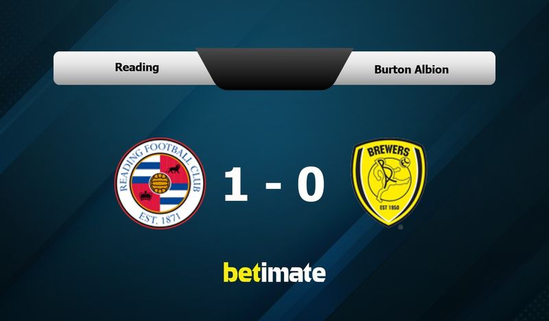 Reading vs Burton Albion Prediction, Odds & Betting Tips 01/01/2026