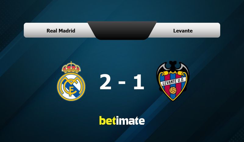 Real Madrid vs Levante Prediction, Odds & Betting Tips 01/17/2026