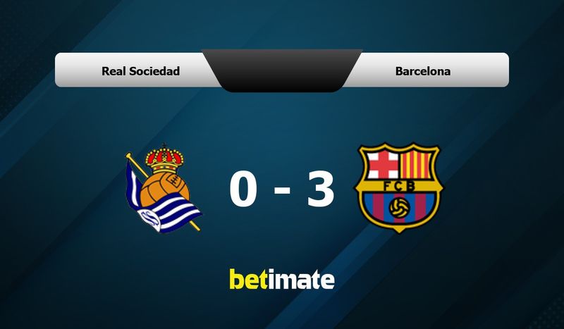 Real Sociedad vs Barcelona Prediction, Odds & Betting Tips 01/18/2026