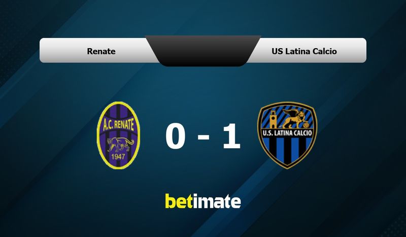 Renate vs US Latina Calcio Prediction, Odds & Betting Tips 01/14/2026