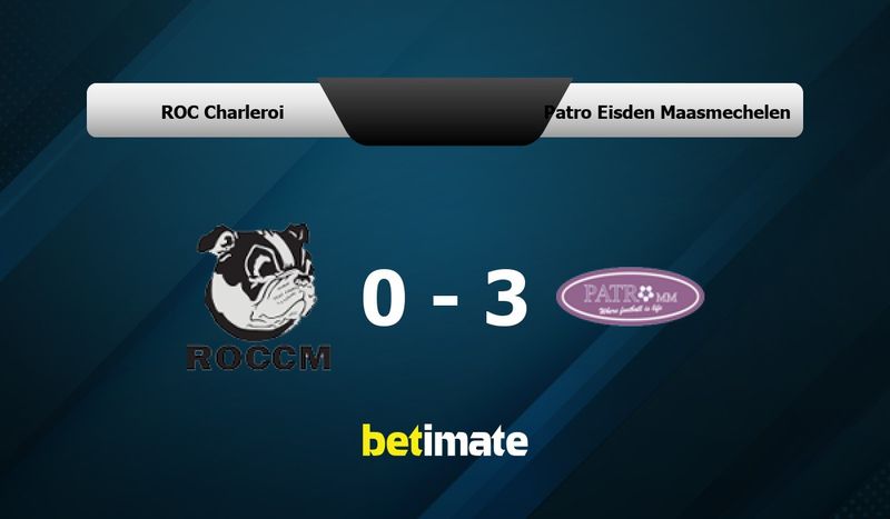 Predicción, probabilidades y consejos de apuestas ROC Charleroi vs ...