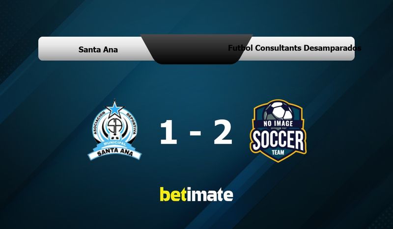 Santa Ana vs Futbol Consultants Desamparados Prediction, Odds & Betting ...