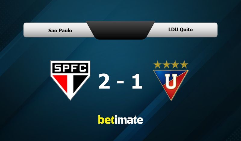 Sao Paulo vs LDU Quito Prediction, Odds & Betting Tips 09/25/2025