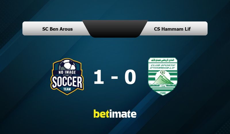 SC Ben Arous vs CS Hammam Lif Prediction, Odds & Betting Tips 01/25/2026
