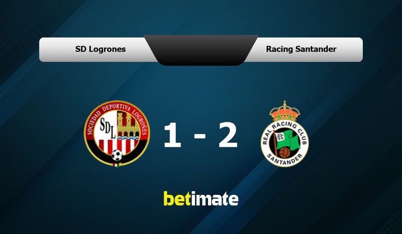 پیش‌بینی، ضرایب و نکات شرط‌بندی SD Logrones در مقابل Racing Santander ...