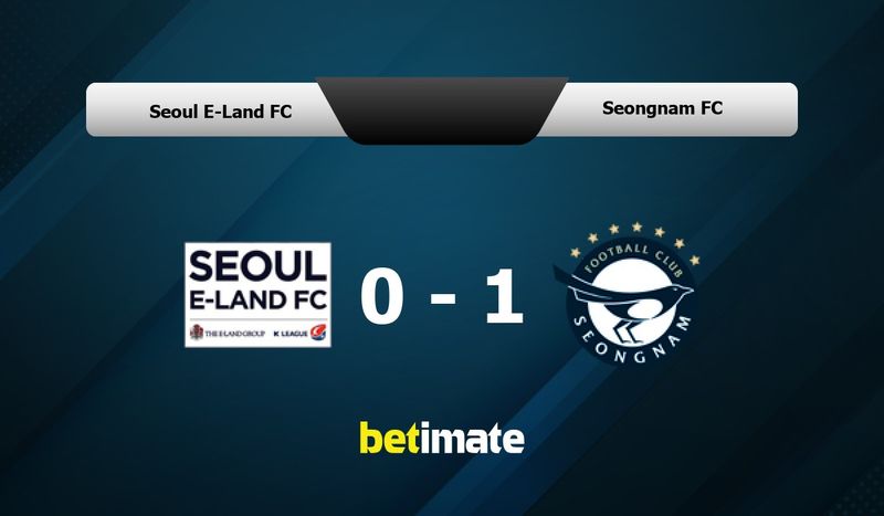 Seoul E-Land FC vs Seongnam FC Prediction, Odds & Betting Tips 11/27/2025