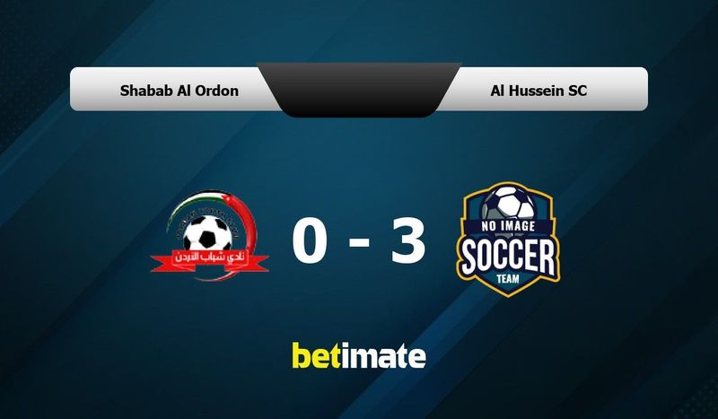 Pronostici, quote e consigli per le scommesse Shabab Al Ordon vs Al ...
