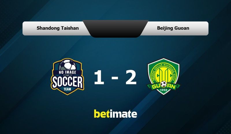 Shandong Taishan vs Beijing Guoan Prediction, Odds & Betting Tips 08/31 ...