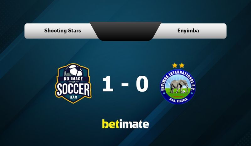 Shooting Stars vs Enyimba Prediction, Odds & Betting Tips 01/14/2026
