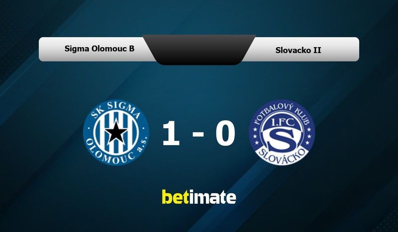 Sigma Olomouc B vs Slovacko II Prédiction, cotes et conseils de paris ...