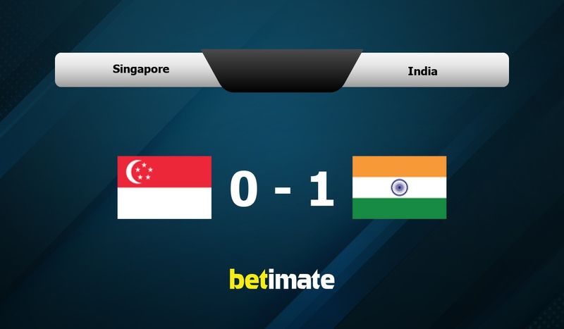 Singapore vs India Prediction, Odds & Betting Tips 10/09/2025
