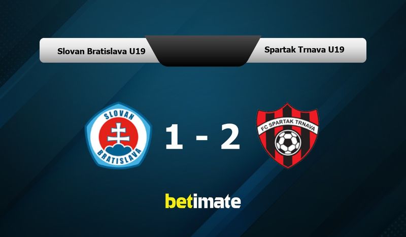 Слован Братислава U19 — Спартак Трнава U19 Прогнозы, шансы и советы по ставкам на 04.10.2025
