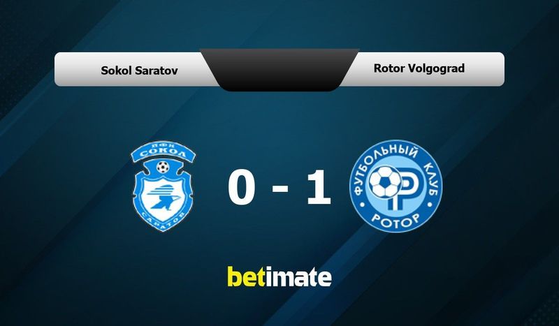 Pronostic, cotes et conseils de paris Sokol Saratov - Rotor Volgograd ...