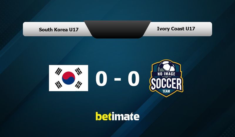 South Korea U17 vs Ivory Coast U17 Prediction, Odds & Betting Tips 11 ...