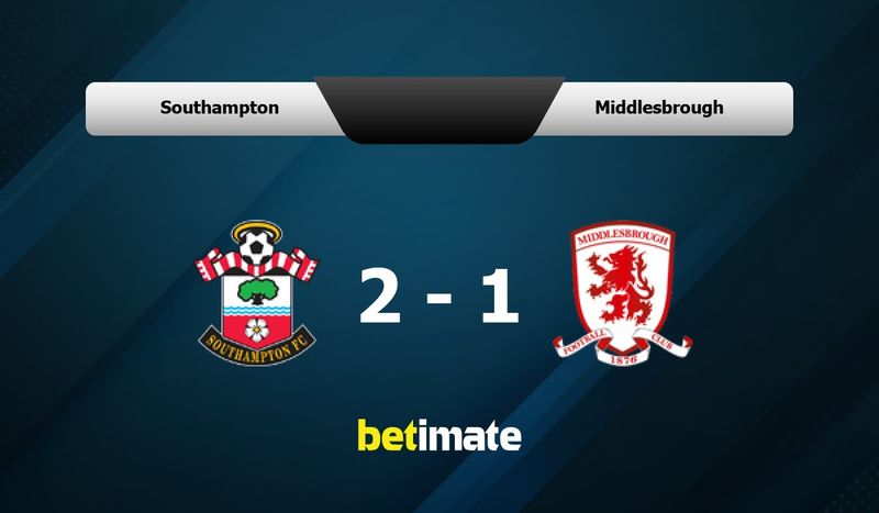 Southampton vs Middlesbrough Prediction, Odds & Betting Tips 09/27/2025