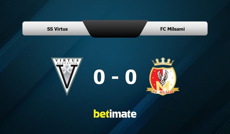 SS Virtus vs FC Milsami Prediction, Odds & Betting Tips 08/14/2025