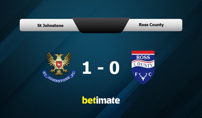 St Johnstone vs Ross County Prediction, Odds & Betting Tips 01/13/2026