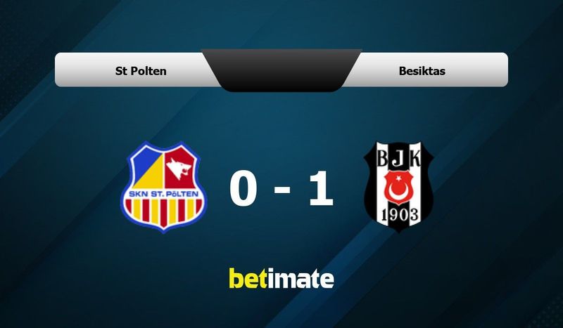 St Polten vs Besiktas Prediction, Odds & Betting Tips 07/10/2025
