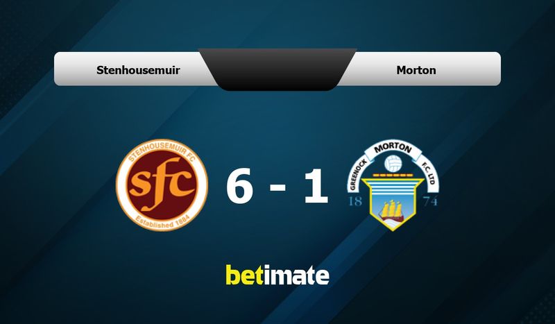 Stenhousemuir vs Morton Prediction, Odds & Betting Tips 01/17/2026