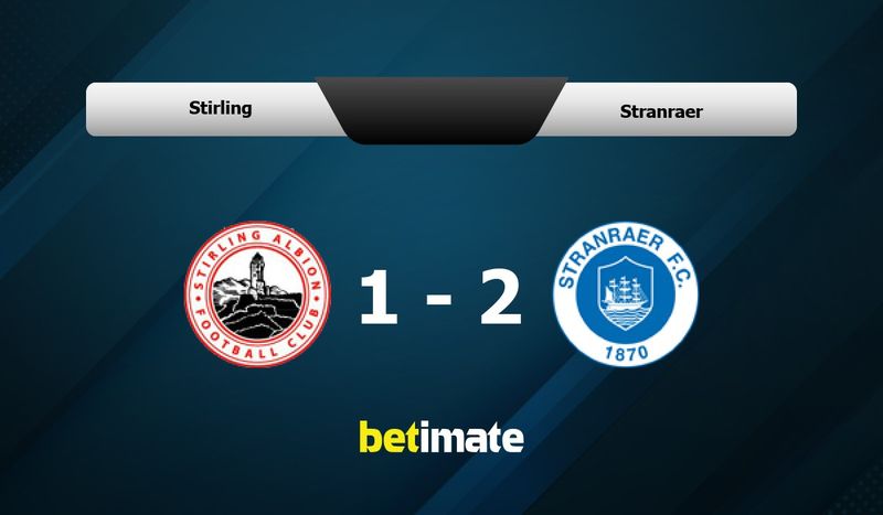 Stirling vs Stranraer Prediction, Odds & Betting Tips 01/31/2026