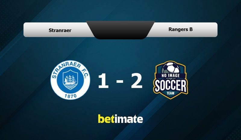 Stranraer vs Rangers B Prediction, Odds & Betting Tips 08/26/2025